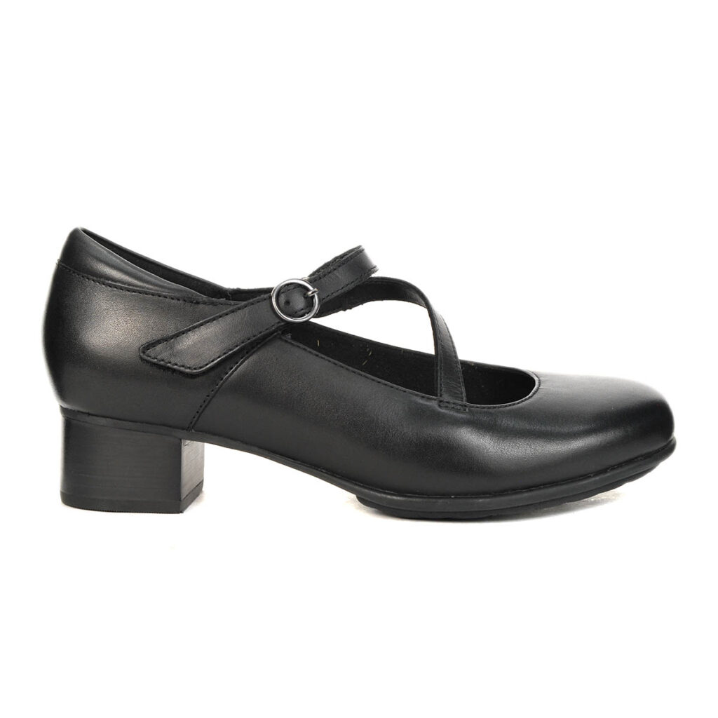 Aravon Women's Power Comfort Farren Black Leather Shoes WEF07BK - WOOKI.COM