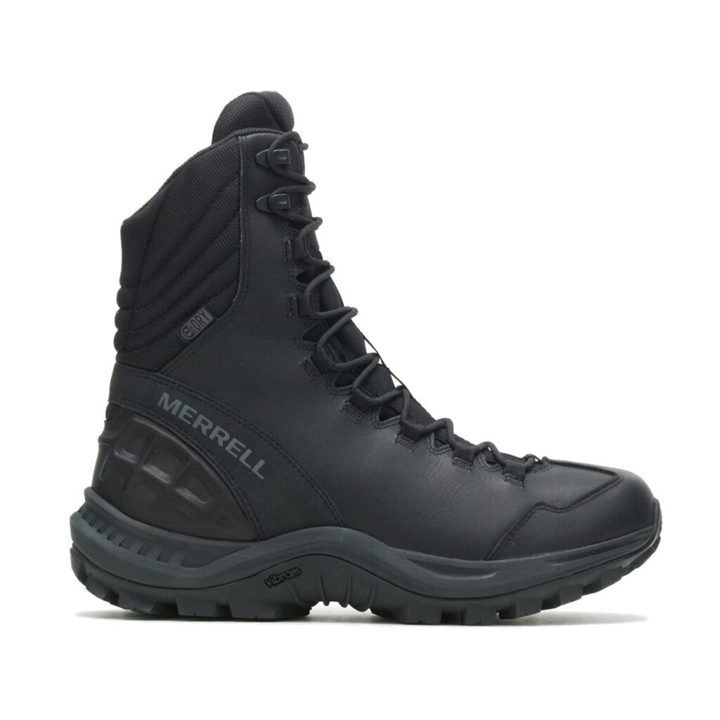 Merrell Men's Thermo Rogue Black Waterproof Ice+ Tactical Boots J17777 ...