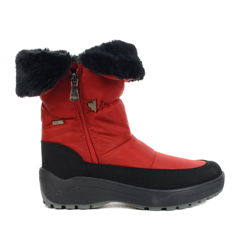 Pajar Women's Valentina Red Iron Winter Boots - WOOKI.COM