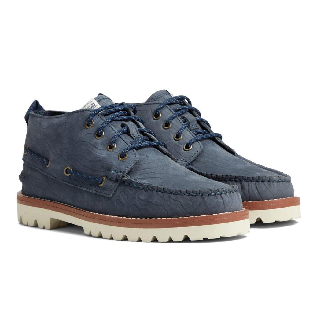 Sperry x Herschel Men's Authentic Original Navy Vibram Chukka Boots STS23913 - WOOKI.com