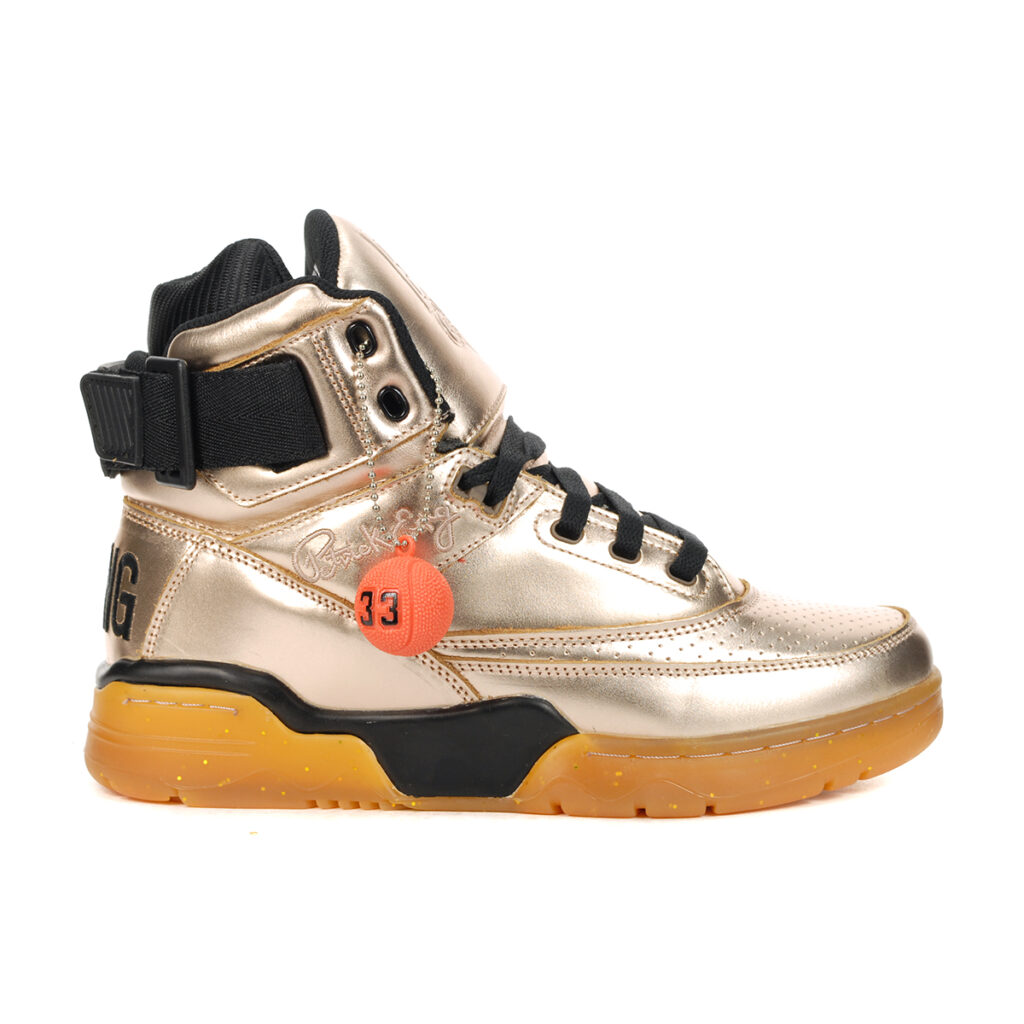 Patrick Ewing 33 HI Rose Gold/Black Basketball Shoes - WOOKI.com
