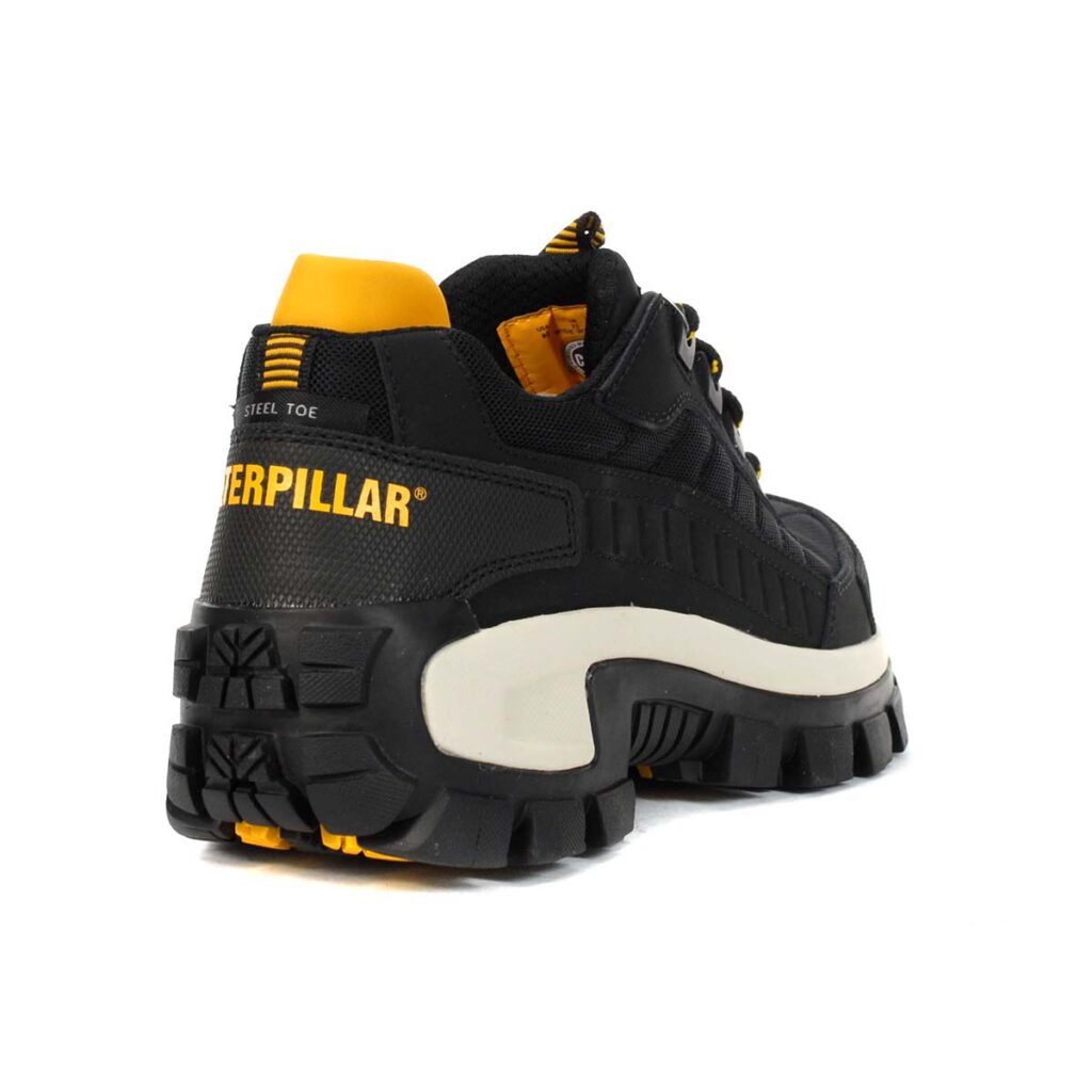 Caterpillar Men's Invader Black/Full Moon CSA Steel Toe Work Shoes P726026 - WOOKI.com
