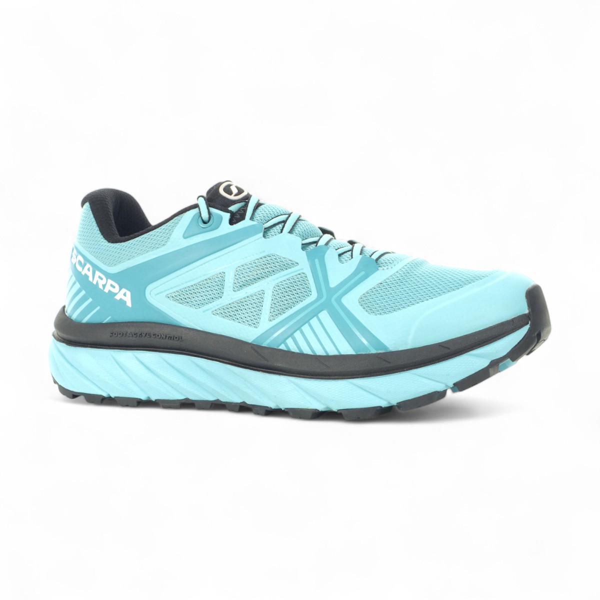 Scarpa Women's Spin Infinity Atoll/Scuba Blue Trail Running Shoes 33075 ...